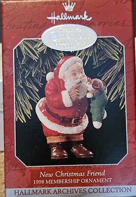 HALLMARK 1998 NEW CHRISTMAS FRIEND--HALLMARK ARCHIVES COLLECTION | eBay