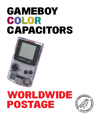 Nintendo Gameboy Color Replacement Capacitors / 3 x SMD Caps / Repair ...
