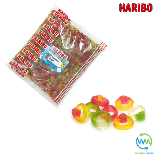 HARIBO FRIENDSHIP RINGS Sweets GUMMY Candy Jelly WEDDING Favours GIFT ...
