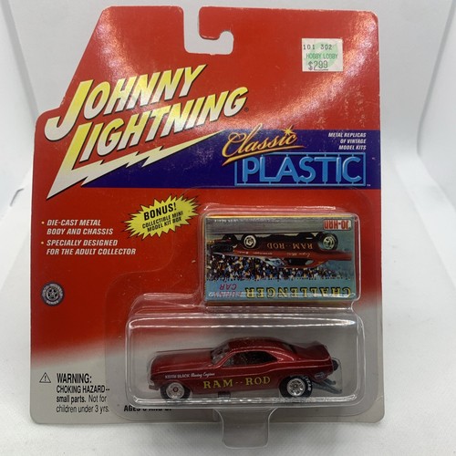 Johnny Lightning Classic Plastic Ram-Rod Challenger Funny Car Error See ...