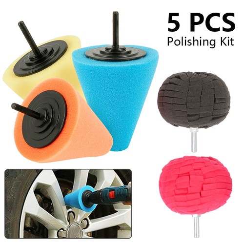 Burnishing Buffing Polishing Cone Sponge Foam Car Wheel Care Polish ...