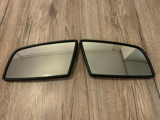 BMW 5 6 E60 E61 E63 E64 OEM LH RH Mirror glass SET Heated & Dimming 03 ...