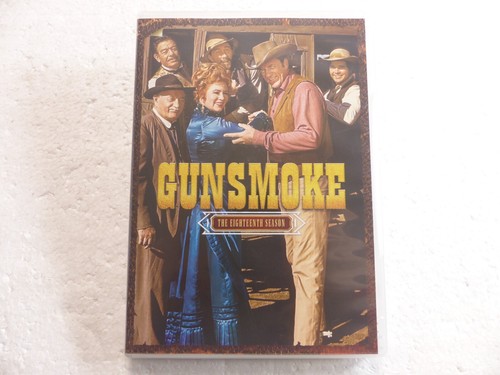 Gunsmoke: The Complete Eighteenth [18] Season (DVD, 2020, 6-Disc Set ...
