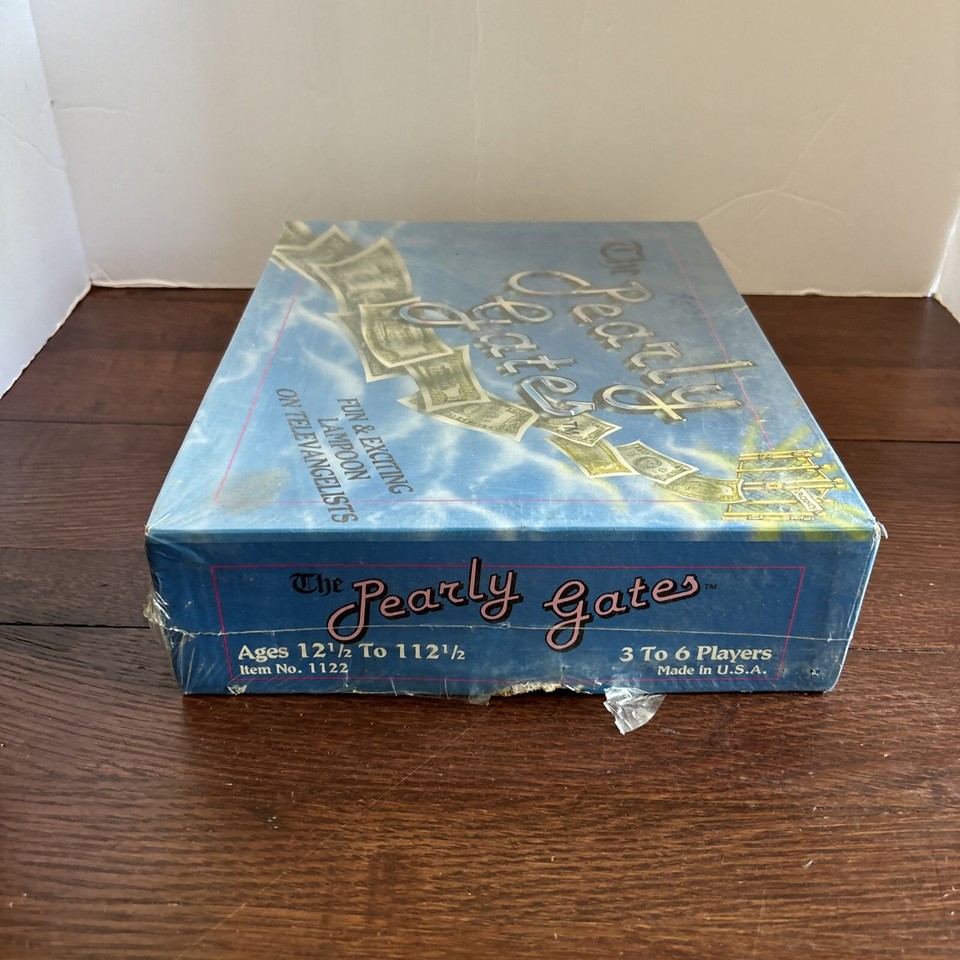 THE PEARLY GATES BOARD GAME - Jim Bakker PTL Parody board Game Ministry ...