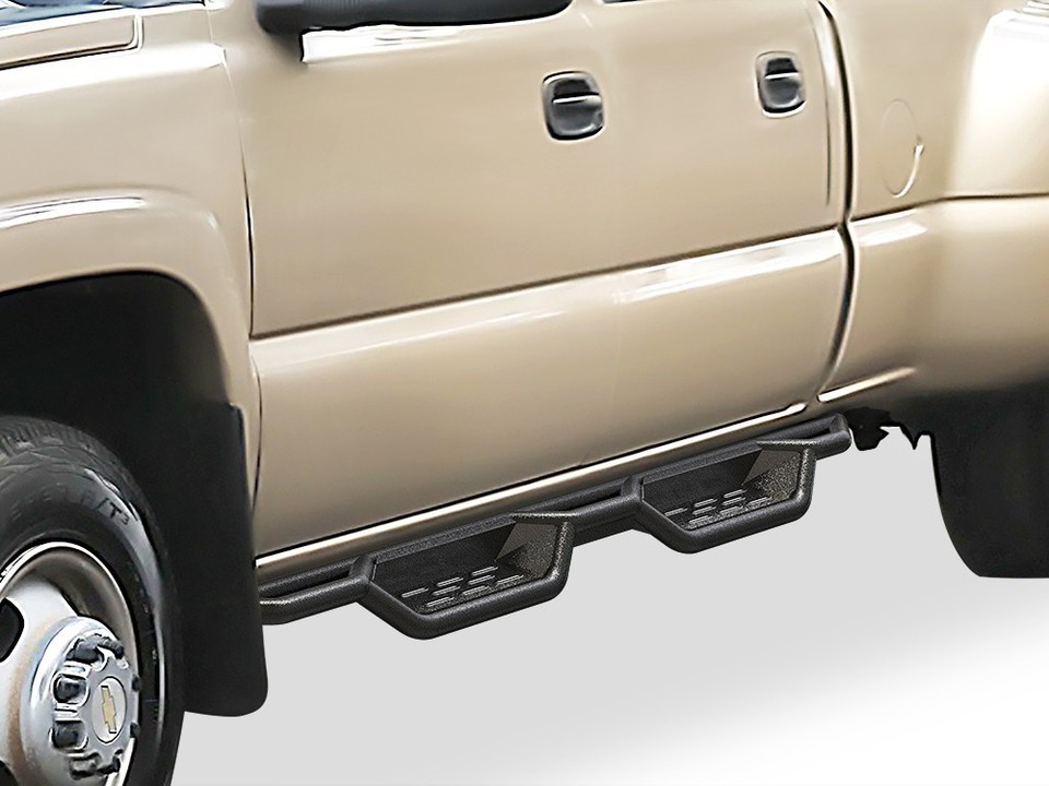 MATTE BLACK NERF BAR SIDE STEPS - Running Boards FOR Chevy Silverado ...