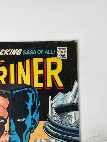 Sub-Mariner #37 (Marvel Comics May 1971) Bronze Age Death of Dorma | eBay