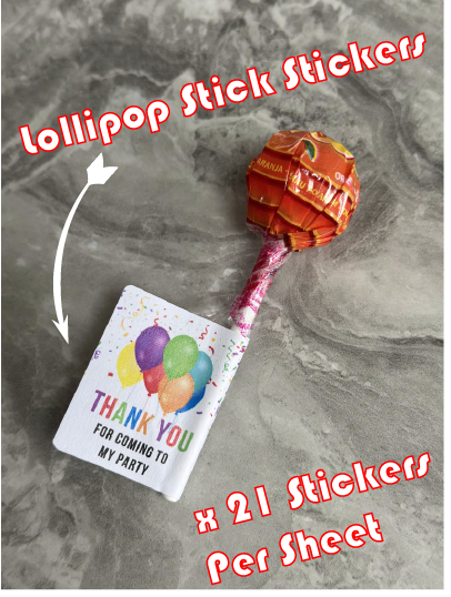 Lollipop Thank You Tags Printable Thanks For Popping In Lollipop | TPT