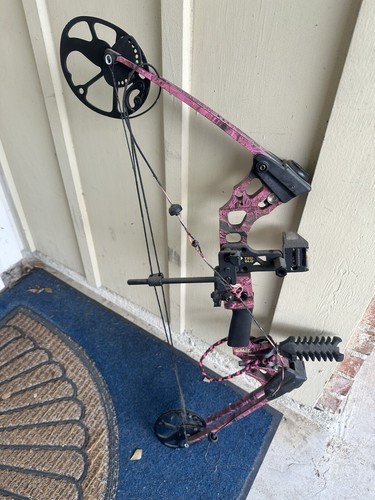 Mission Craze Adjustable Compound Bow by Mathews RH Pink Camo | eBay