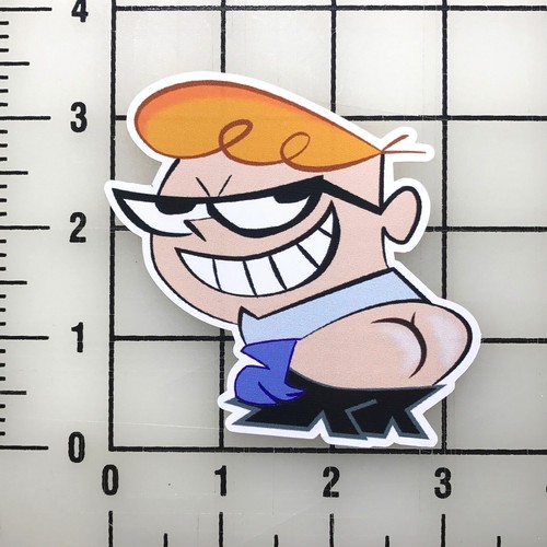 Dexter's Laboratory 4" Wide Vinyl Decal Sticker BOGO | eBay