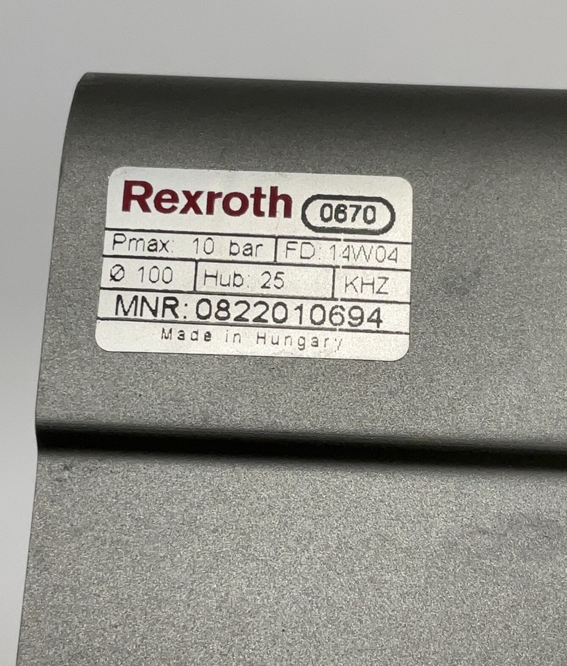 Bosch Rexroth MNR 08220-10694 Pneumatic Cylinder | eBay