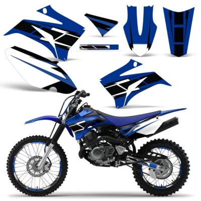 WD Graphique Kit Adapté pour Yamaha TTR125 08-16 MX Vélo Décalque Drapé ...