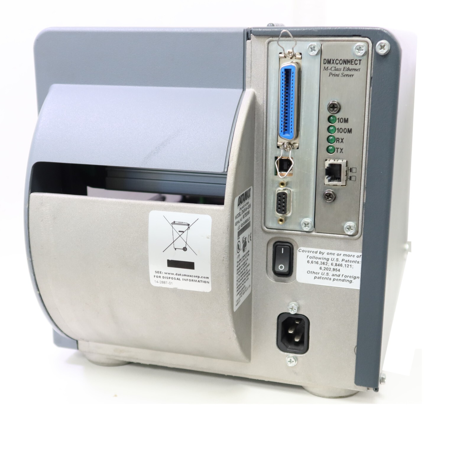 K22-00-08000L01 Datamax-Oneil M-4208 DMX-M-4208 203dpi 4In Print Width ...