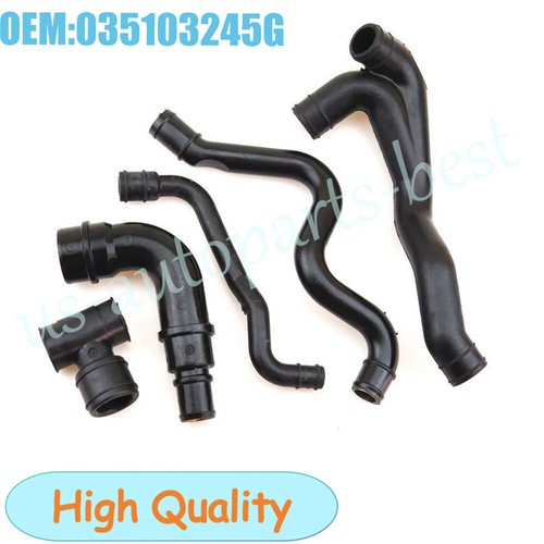 Engine Crankcase Breather Hose Pipe For Audi TT VW Golf Jetta 1.8L ...