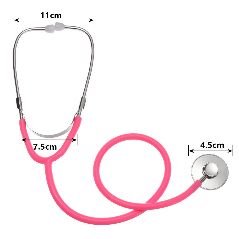 Kids Doctor Pretend Plastic Stethoscope Simulation Doctor's Toy ...