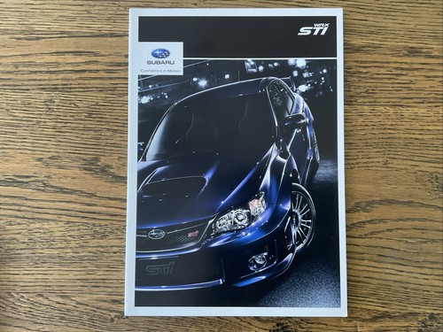 2011 SUBARU WRX STI A LINE GR GE SEDAN HATCH JDM BROCHURE | eBay