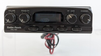 Vintage Radio Shack 21-1557 TRC-483 40 Channel 2-Way CB Radio | eBay