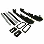 2Pcs Exterior Rear Left & Right Side Door Handle For VW Volkswagen Golf ...