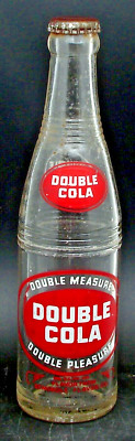 Double Cola; Double-Cola Bott. Co.; New Albany, IN; 2-color ACL soda ...