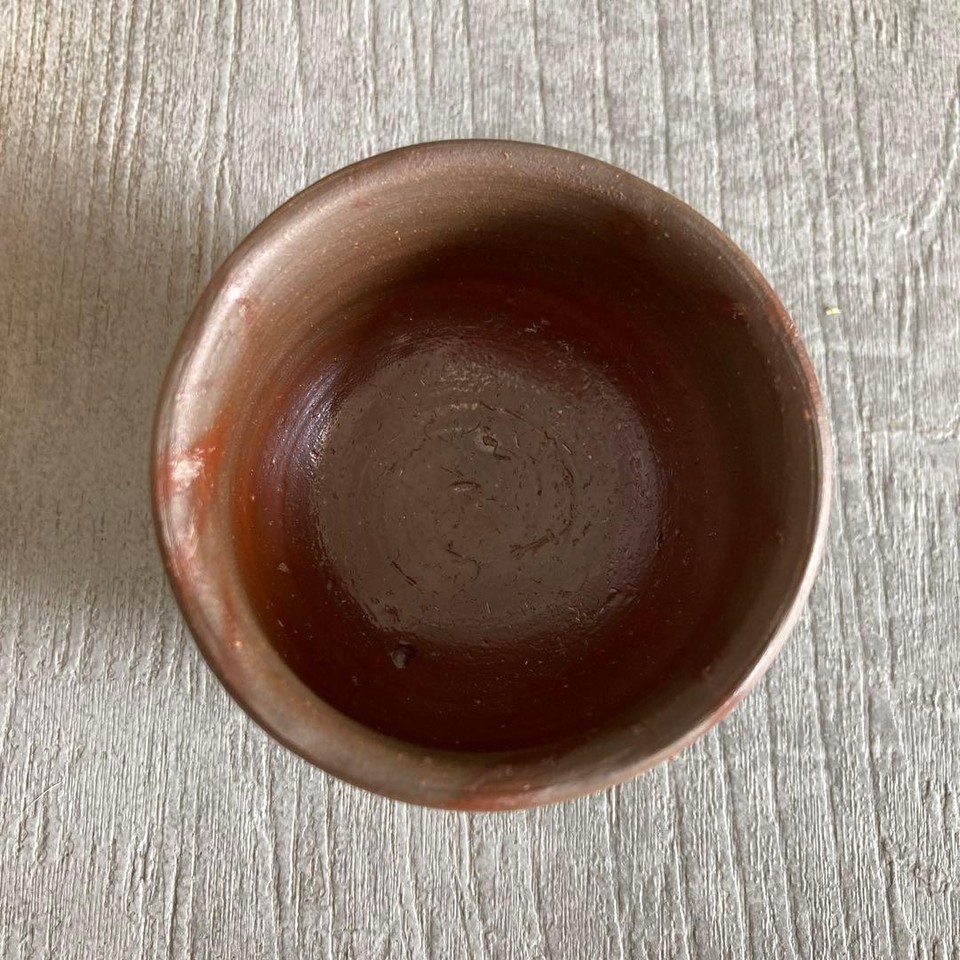 Living National Treasure Yu Fujiwara Guinomi Ochoco Bizen Ware 1 item ...