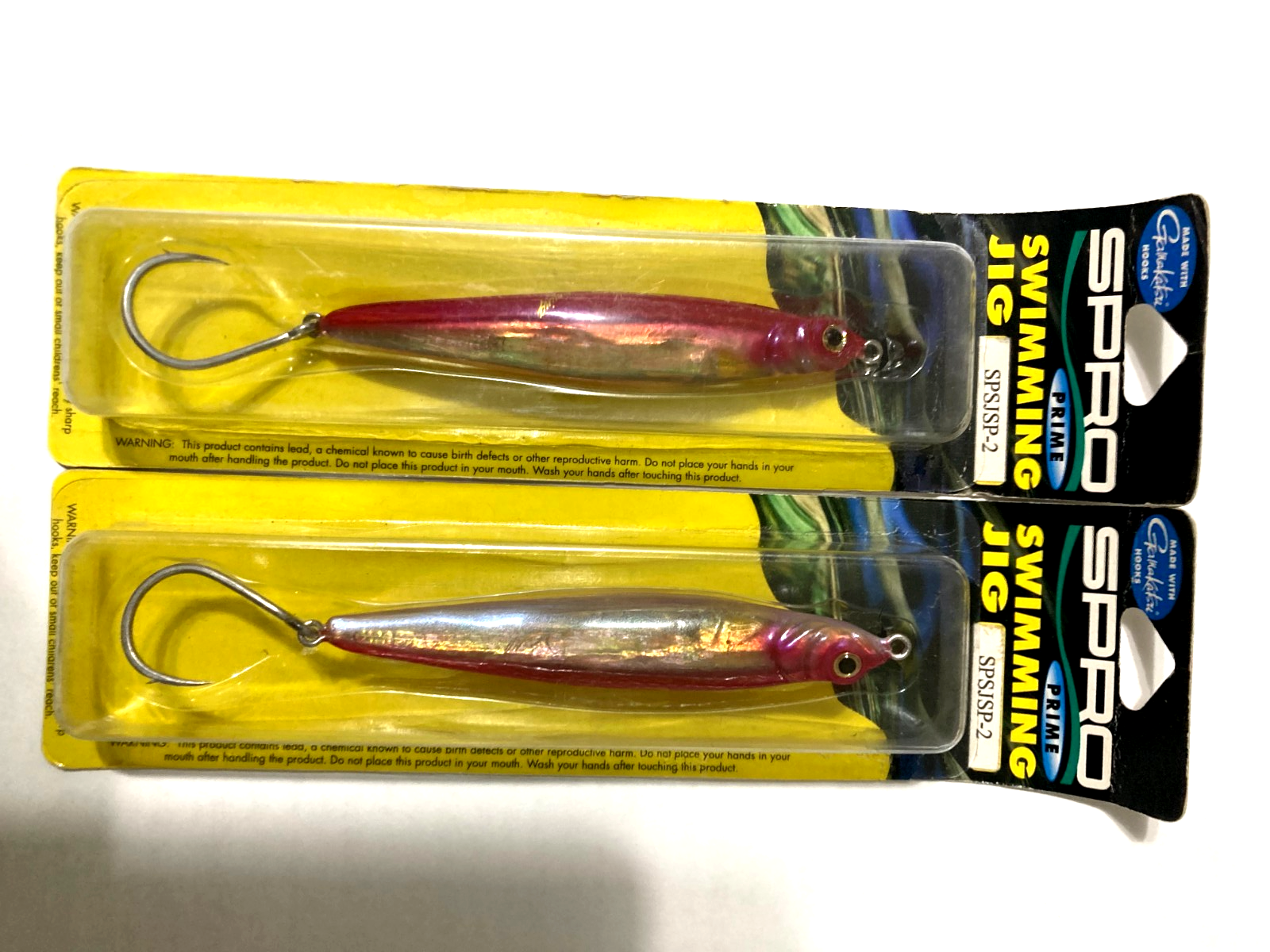 Spro Swimming Jig Bass Smallmouth Striped Bass Salmon Lures Gamakatsu ...