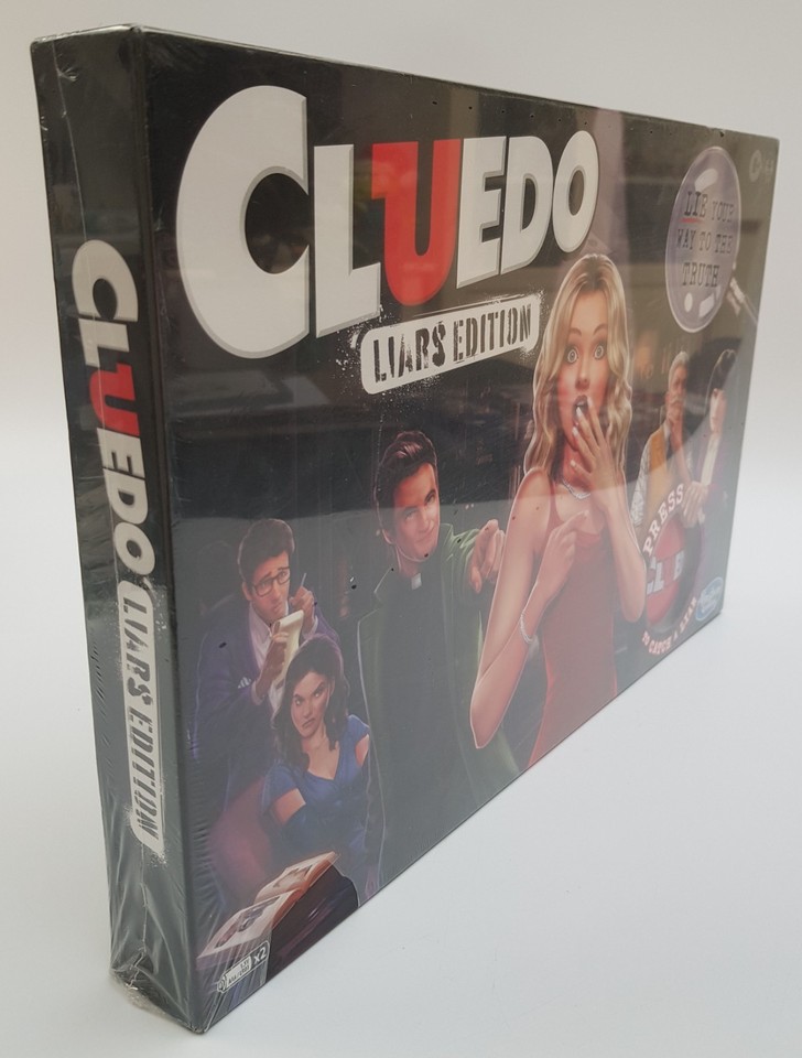 Cluedo Liars Edition Board Game Clue Family Age 8+ Hasbro Gaming ...