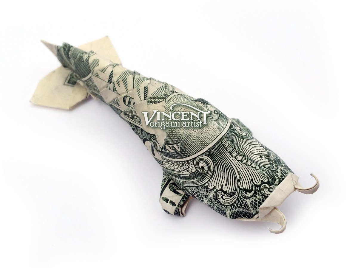 Origami Dollar Koi Fish