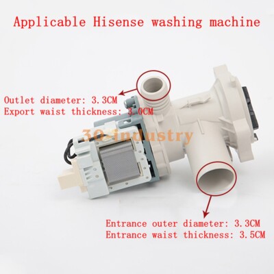 1PCS New For Hisense Washing Machine Drain Pump Accessories Universal ...
