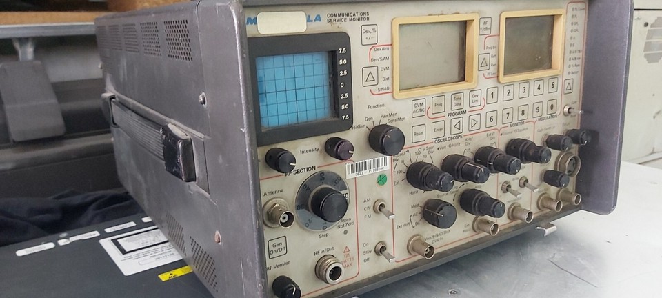 Motorola Communication Service Monitor R-2200A/HS Make Offers! UPS ...