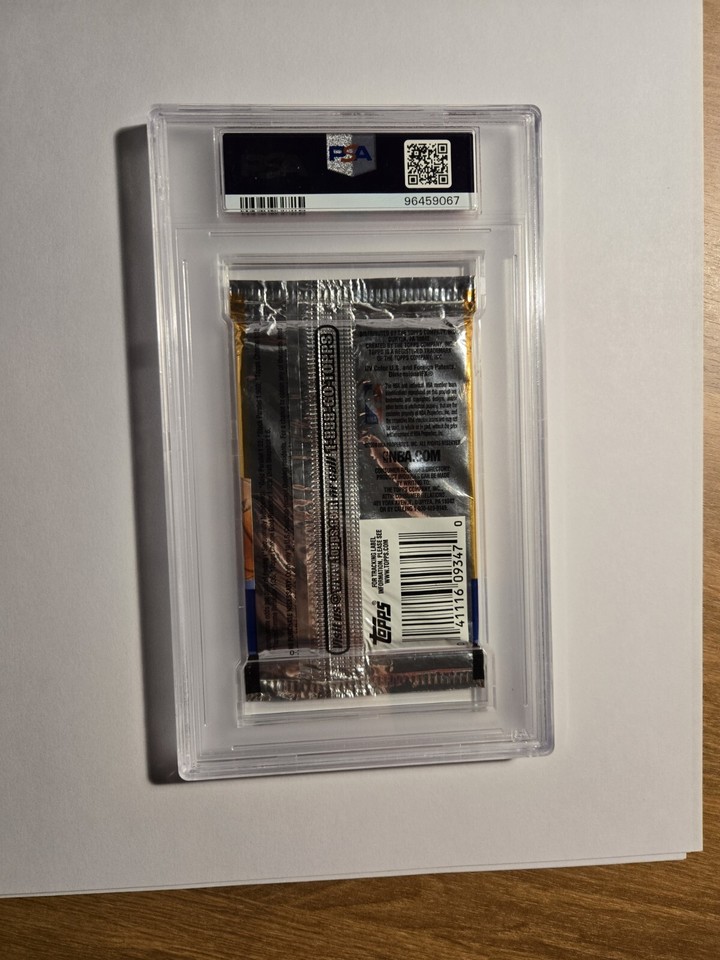 2009 Topps Basketball Foil Pack Retail 8 Card Factory Sealed PSA 6 ...