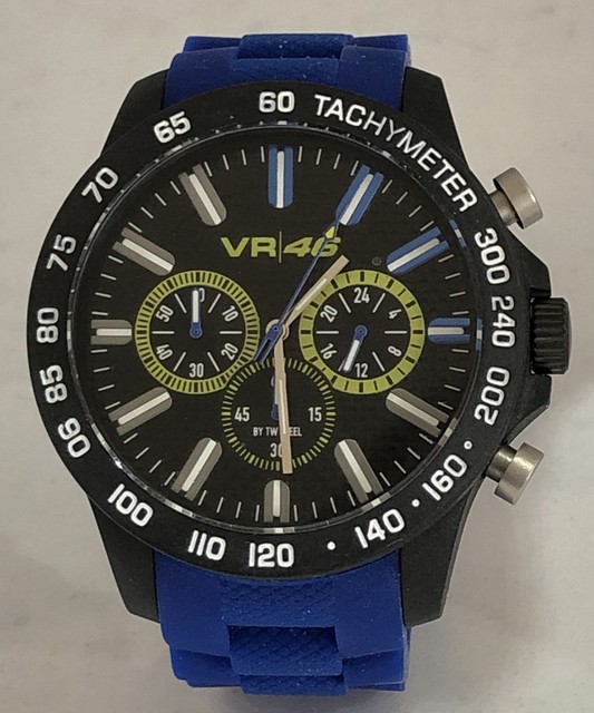 TW Steel Valentino Rossi Yamaha VR 46 Mens Gents Chronograph Wrist ...