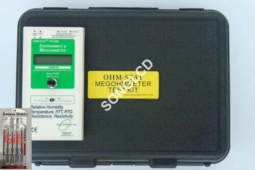 NEW Static Solutions RT-1000 Megohmmeter Kit Free DHL or EMS | eBay