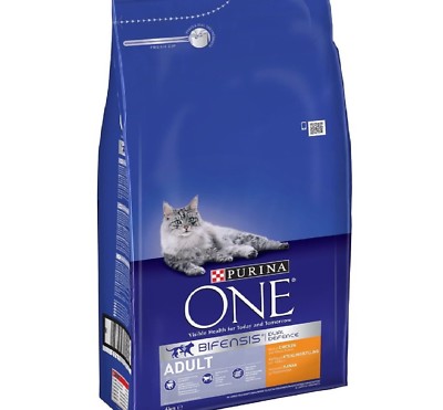 PURINA ONE - (800g - 6kg) - Cat Food Chicken Dry Biscuits Feed Meal bp ...