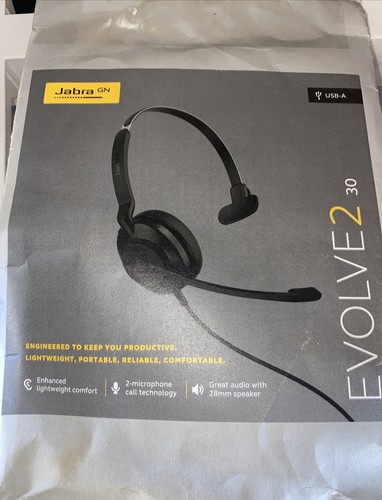 JABRA EVOLVE 2 30 BLACK | eBay