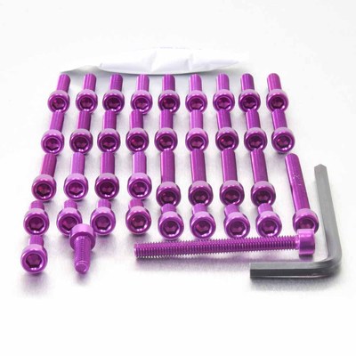 Screws Kit Engine Trophy 900 91-95 Race Spec Purple | eBay