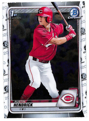 2020 Bowman Draft 1st BD34 Austin Hendrick rookie card Reds | eBay