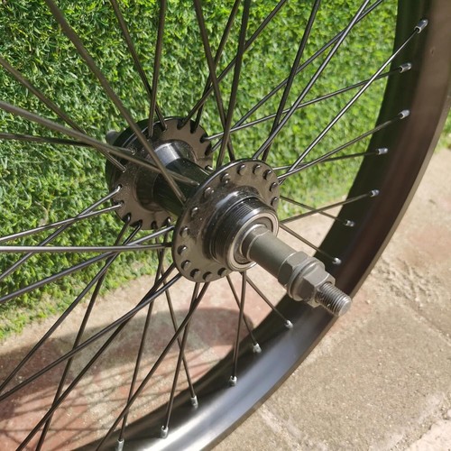 Heavy Duty 20'' 12G 36 Spokes Bike Wheel Set Front & Rear Rim - MTB ...