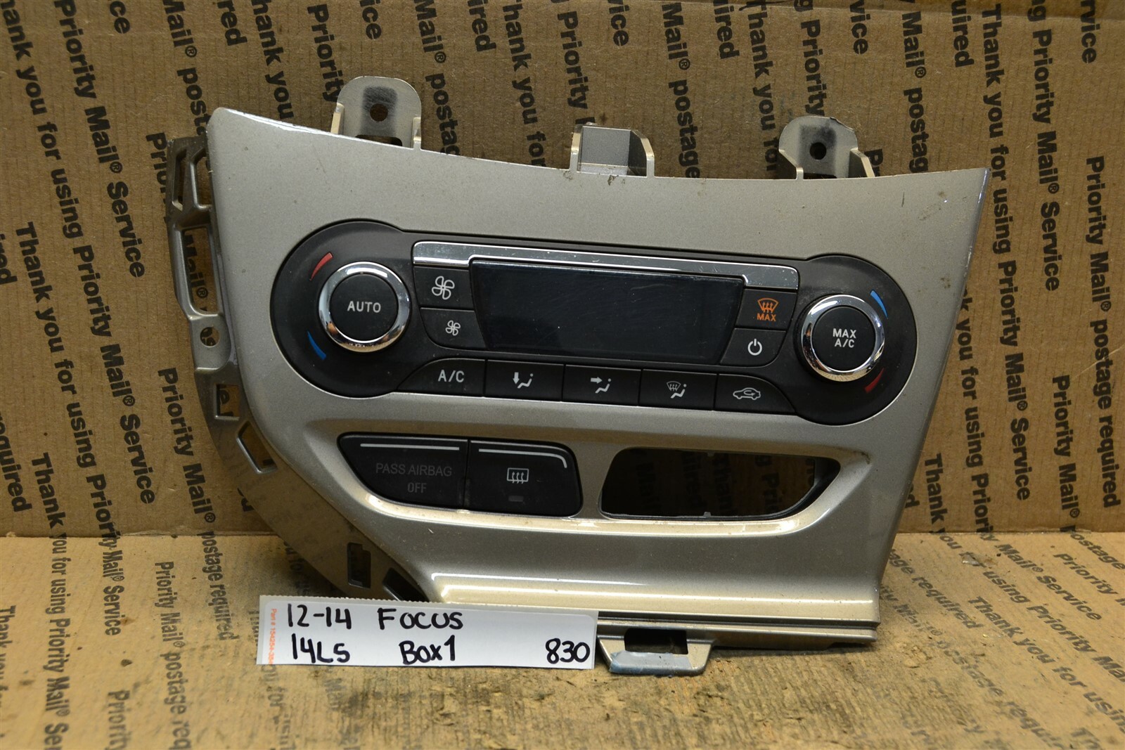 12-14 Ford Focus Temperature AC Climate BM5T18C612AE Control bx1 830 ...