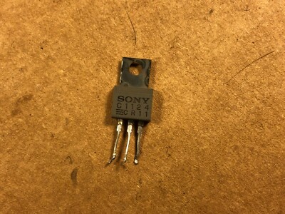 Genuine Vintage Sony 2SC1124 transistor C1124 Guaranteed (Qty Available ...