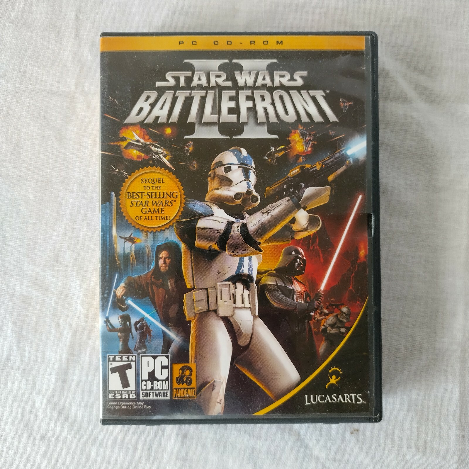 Star Wars Battlefront II PC CD-ROM Game Plastic Clam Shell Complete | eBay