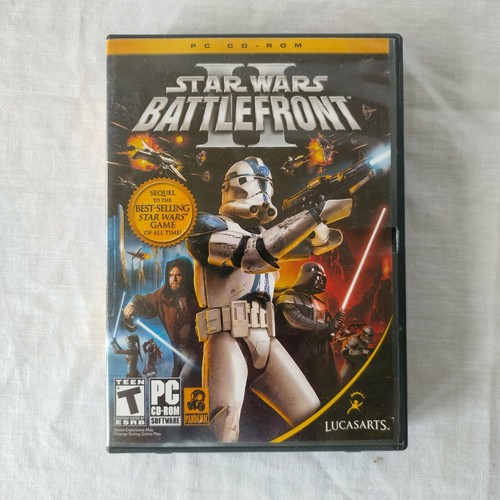 Star Wars Battlefront II PC CD-ROM Game Plastic Clam Shell Complete | eBay