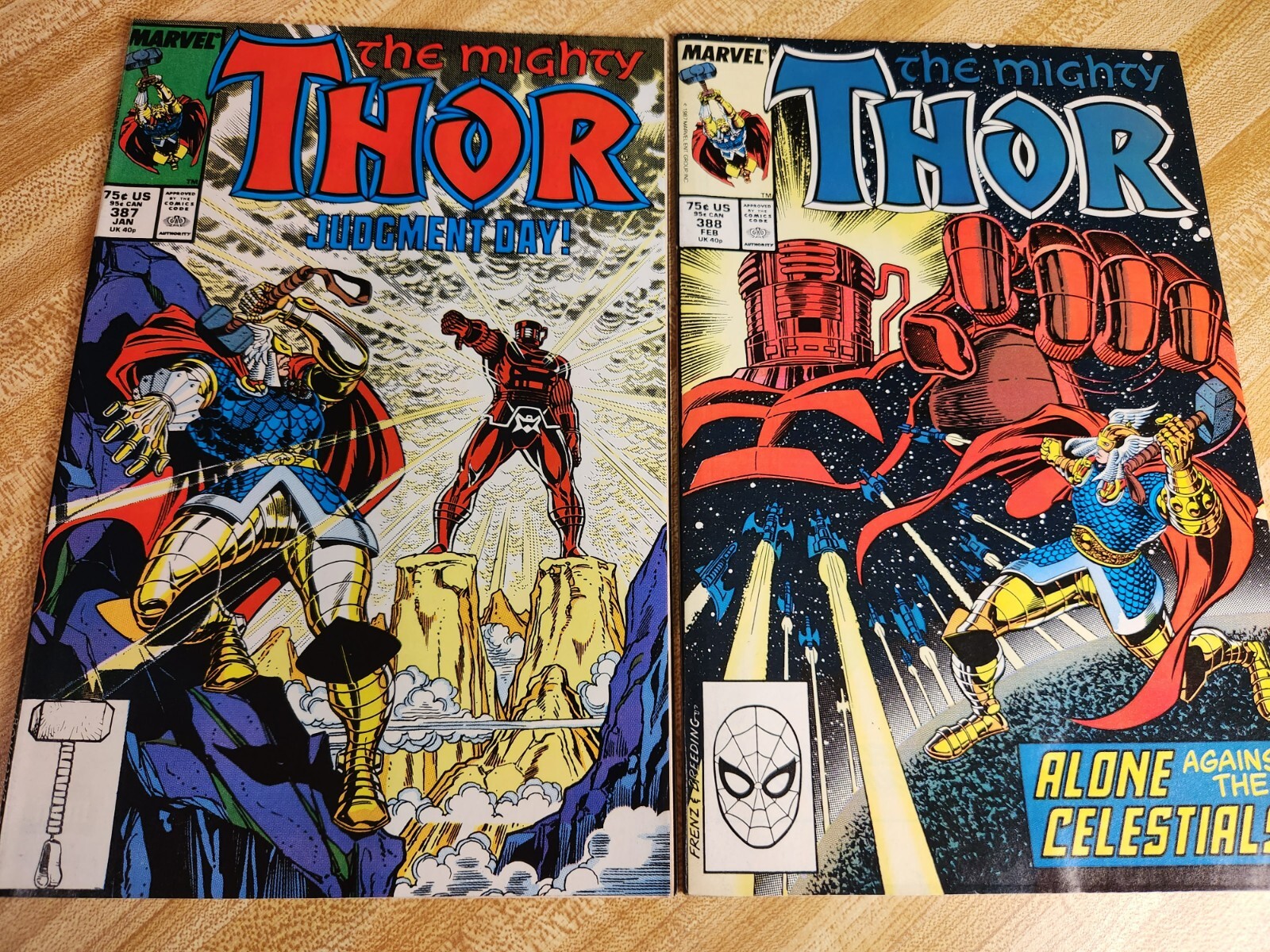 The Mighty Thor #387 & 388 - 1st Cameo & Full App Exitar the ...