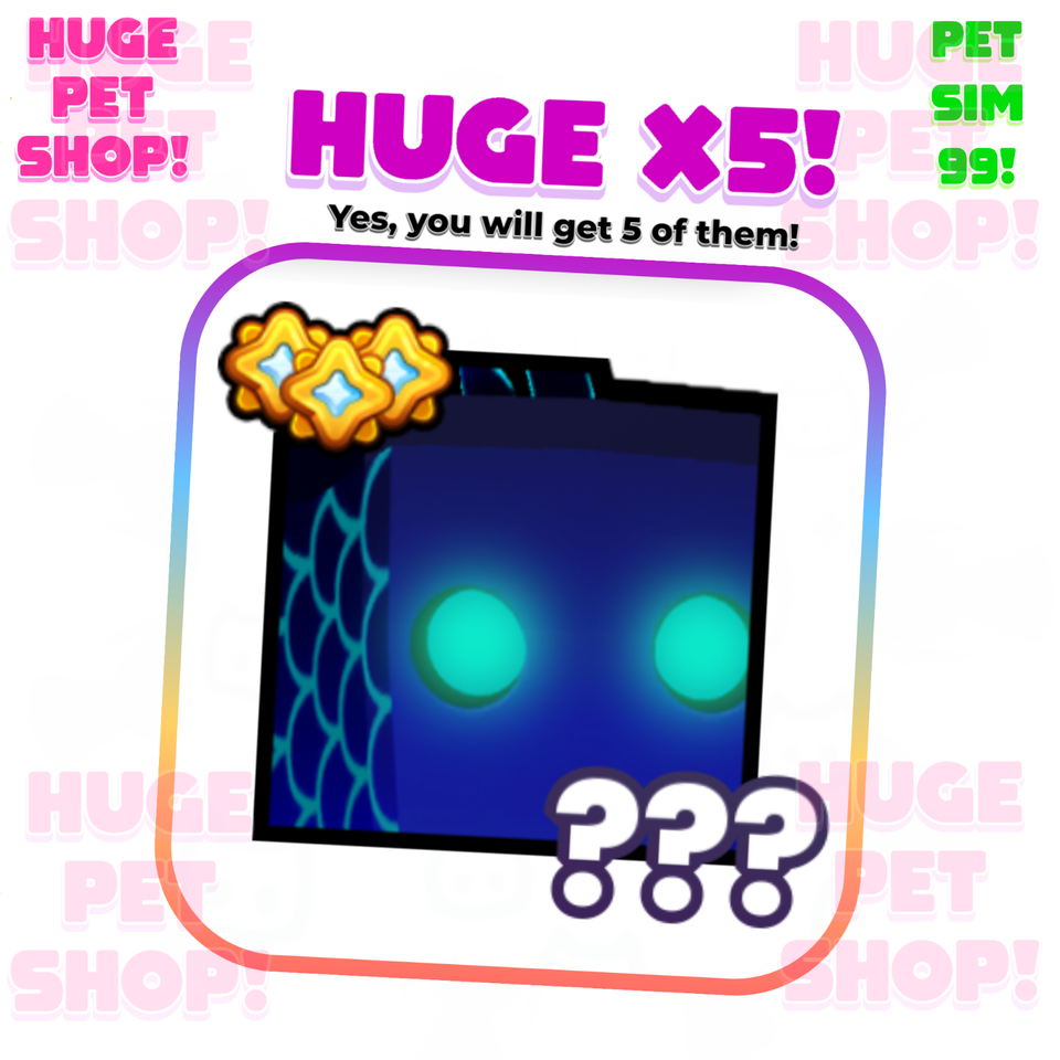 All huge pets! - Pet Simulator 99 - PS99 - CHEAP & Fast Delivery! | eBay