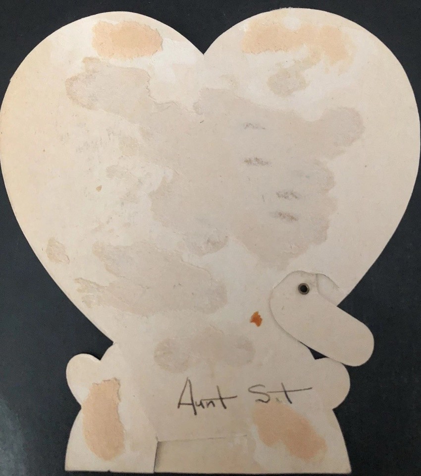 Vtg Valentine DieCut Card Beautiful Minnie Mouse Princess W.D.P. 1939 ...