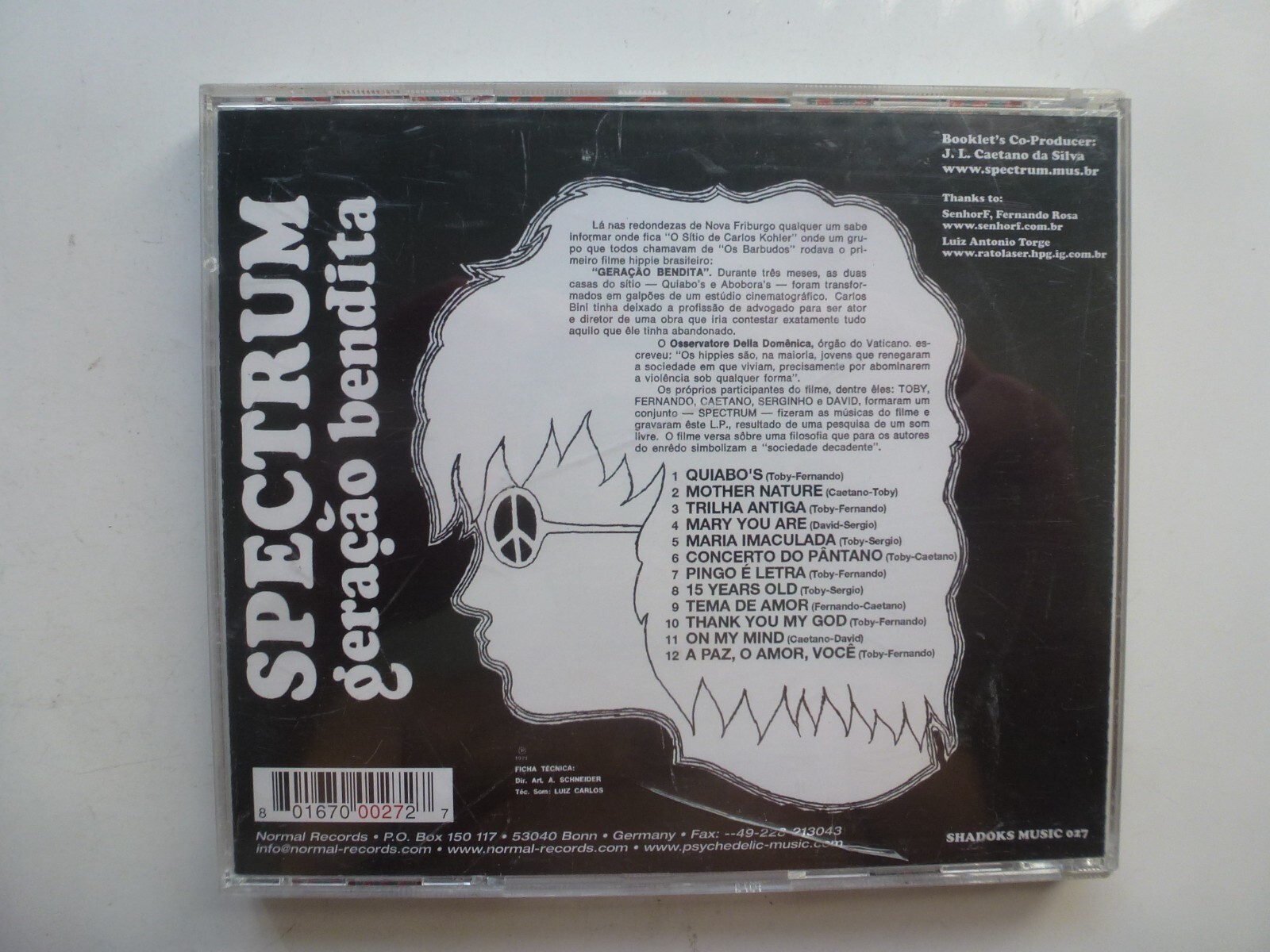 Geraçâo Bendita by Spectrum (CD, 2002) for sale online | eBay