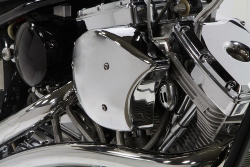 Wyatt Gatling Scoop Air Cleaner Cover Chrome fits Harley Davidson | eBay