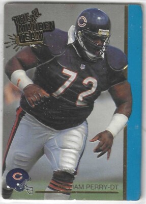 1991 Action Packed All-Madden #16 William Perry Chicago Bears | eBay