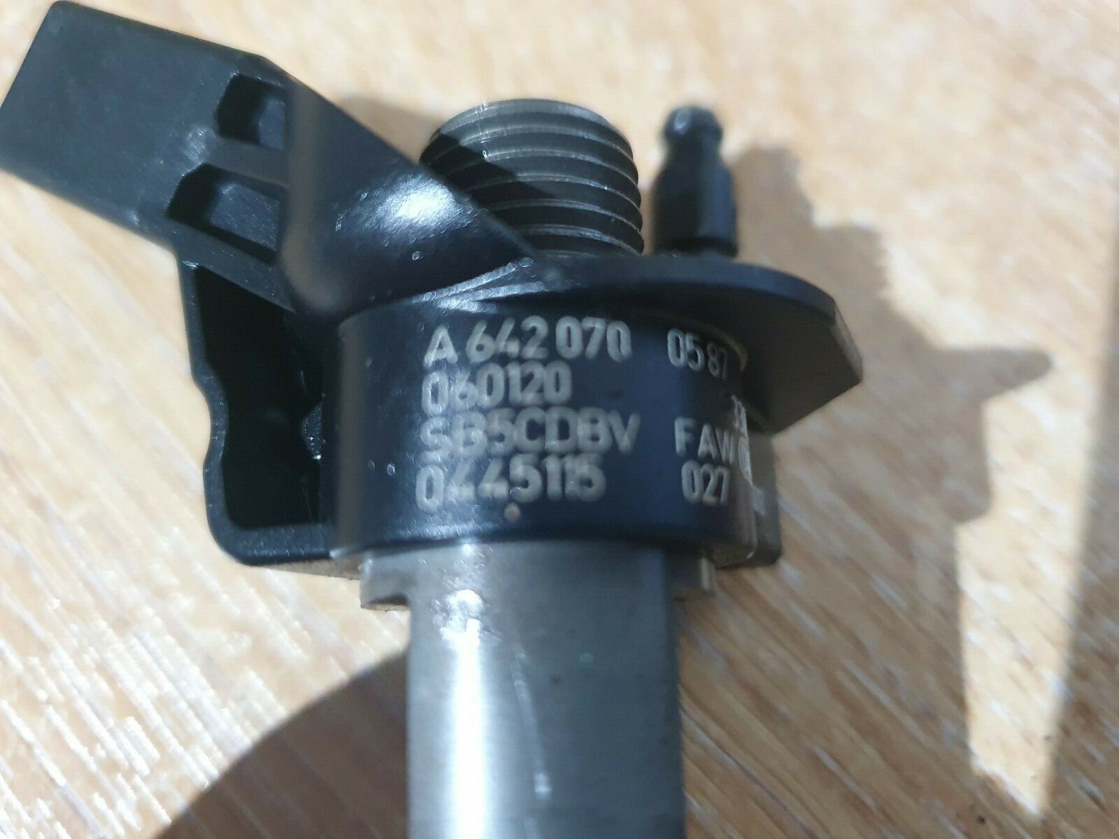 MERCEDES E320 CDI W211 V6 DIESEL INJECTOR A642 070 0587 FULLY TESTED | eBay