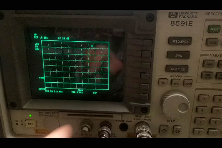 HP8591E Spectrum Analyzer Self-Cal Pass, option 041 | eBay