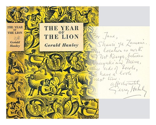 HANLEY, GERALD The year of the lion 1955 Hardcover | eBay