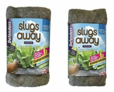STV Slug Gone Snail Deterrent 100% organic wool Mat Slugs Away ...